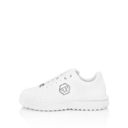 Philipp Plein Sneaker 'Hexagon' Herren Gr&ouml;&szlig;e 40 wei&szlig;