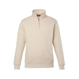 Men Plus Sweatshirt male Beige size 8XL