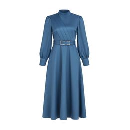 MODAMIHRAM Kleid Damen Gr&ouml;&szlig;e 42 saphir Winterkleid