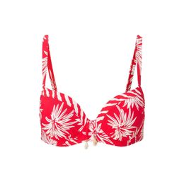 Lingadore Bikinitop Damen Gr&ouml;&szlig;e 80 hellrot / wei&szlig;