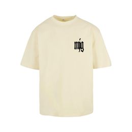 Mj Gonzales T-Shirt 'Transformation' Herren Gr&ouml;&szlig;e M pastellgelb / helllila / schwarz