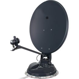 Maxview Explorer 65 cm Single Satellitenanlage App-gesteuert in grau - Camping-Sat-Anlagen