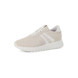 Tamaris Sneaker Damen Gr&ouml;&szlig;e 37 beige / wei&szlig;