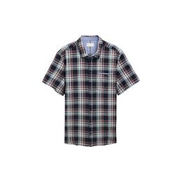 Tom Tailor Men + Hemd Herren Gr&ouml;&szlig;e 4XL marine / mint / rot / wei&szlig;