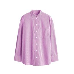 UNIQVIBE Bluse Damen Gr&ouml;&szlig;e S pink / wei&szlig;