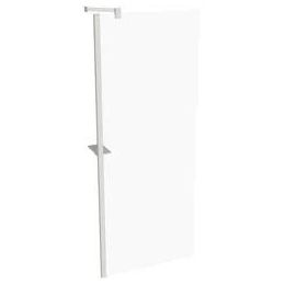 H&uuml;ppe H&Uuml;PPE Select+ Seitenwand alleinstehend, Stabilisationsb&uuml;gel, 6mm Glasst&auml;rke, Breite 800mm, SL0212182322, Duschkabine: Profilfarbe White Edition Glas ESG klar mit ANTI-PLAQUE