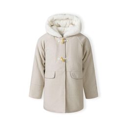 MINOTI Winterjacke M&auml;dchen Gr&ouml;&szlig;e 122/128 stone