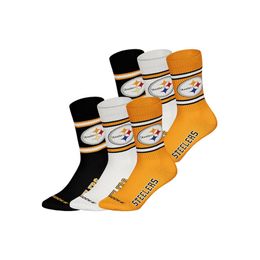 Huddle Socks 'Huddle x NFL' male Orange, Black, White size 39-42