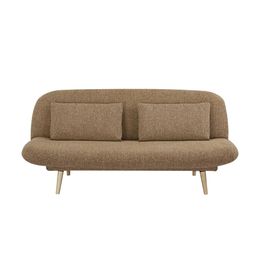 Schlafsofa Adelena gelb Ma&szlig;e (cm): B: 175 H: 79 T: 81.0 Sofas > Sofas nach Material > Stoffsofas &raquo; Sofa DE
