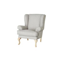 Smart Ohrensessel Charme grau Ma&szlig;e (cm): B: 84 H: 98 T: 85.0 Sessel & Hocker > Sessel nach Material > Stoff Sessel &raquo; Sofa DE