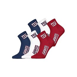 Huddle Socks 'NY Giants Quarter' male Blue, Red, White size 39-42