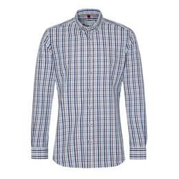 Spieth & Wensky Spieth & Wensky Traditional Button Up Shirt 'TG-Falkmar' male Blue size 43-44