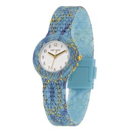 Hip Hop Analog Watch 'Lace' female Blue size One Size