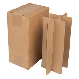 BB-Verpackungen | 1060 x Faltkarton "6 x 250 ml" 155 x 103 x 233 mm inkl. Gefache