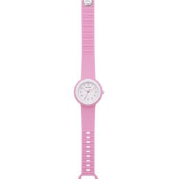 Hip Hop Analog Watch female Pink size One Size