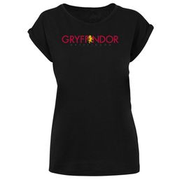 F4NT4STIC T-Shirt 'Harry Potter Gryffindor' Damen Gr&ouml;&szlig;e XXL gelb / rot / schwarz