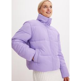 bonprix Steppjacke mit Stehkragen, lila
