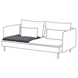 IKEA SÖDERHAMN Innenkissen f Sitzpolst 3er-Sofa