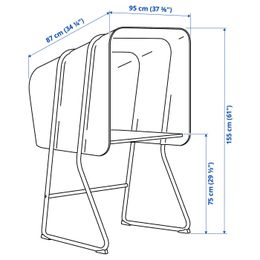IKEA MITTZON Arbeitsplatz f konzentrie. Arbeiten