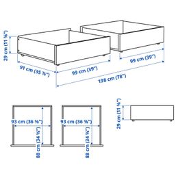IKEA SMYGA Bettkasten