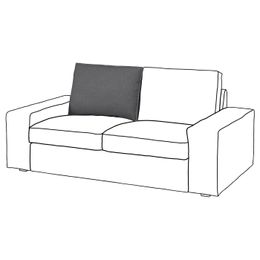 IKEA KIVIK Innenkissen f Rückenpolst 2er-Sofa