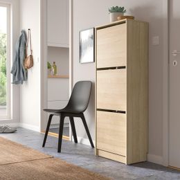 IKEA BISSA Schuhschrank 3 F&auml;cher