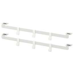 IKEA HJ&Auml;LPA 2 Aufh&auml;schie + 6 Haken + 2er-Bef