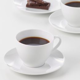 IKEA V&Auml;RDERA Kaffeetasse und Untertasse