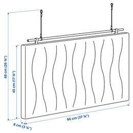 IKEA MITTZON Akustische Trennwand