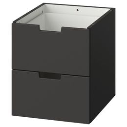 IKEA NORDLI Schubladenelement/2 Schubl.