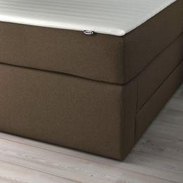 IKEA HEMFJ&Auml;LLET Boxspringbett mit Bettkasten