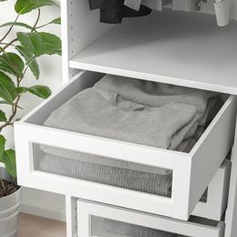 IKEA KOMPLEMENT Schublade mit Glasfrontrahmen