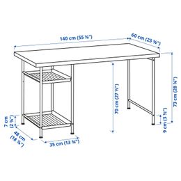 IKEA LAGKAPTEN / SP&Auml;ND Schreibtisch