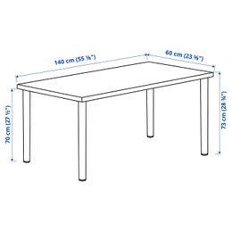 IKEA LAGKAPTEN / ADILS Schreibtisch