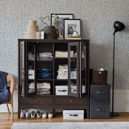 IKEA IDAN&Auml;S Schrank mit Glasfaltt&uuml;ren