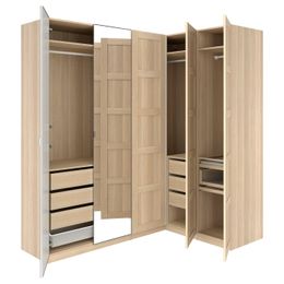 IKEA PAX / BERGSBO/&Aring;HEIM Eckkleiderschrank