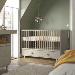 IKEA MYLLRA Babybett mit Schubfach