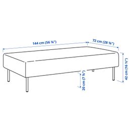 IKEA LILLEHEM 2er-Sitzelement