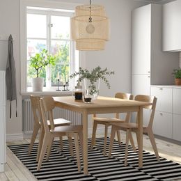 IKEA SKANSN&Auml;S / LISABO Tisch und 4 St&uuml;hle