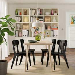 IKEA LISABO / LISABO Tisch und 4 St&uuml;hle