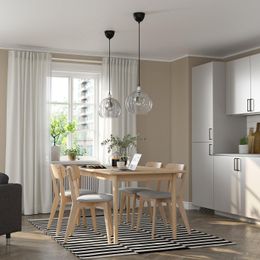 IKEA SKANSN&Auml;S / LISABO Tisch und 4 St&uuml;hle