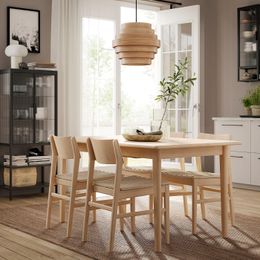 IKEA SKANSN&Auml;S / SKANSN&Auml;S Tisch und 4 St&uuml;hle