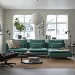 IKEA S&Ouml;DERHAMN 4er-Sofa mit R&eacute;camiere
