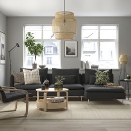 IKEA S&Ouml;DERHAMN 4er-Sofa mit R&eacute;camiere