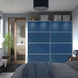 IKEA PAX / MEHAMN Kleiderschrank mit Schiebet&uuml;ren