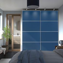 IKEA PAX / MEHAMN Kleiderschrank mit Schiebet&uuml;ren