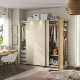IKEA PAX / HASVIK Kleiderschrank mit Schiebet&uuml;ren