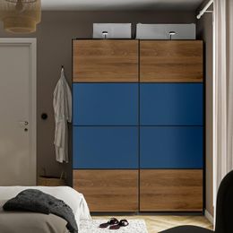 IKEA PAX / MEHAMN Kleiderschrank mit Schiebet&uuml;ren