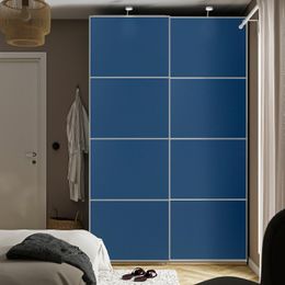 IKEA PAX / MEHAMN Kleiderschrank mit Schiebet&uuml;ren