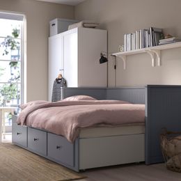 IKEA HEMNES Tagesbett/3 Schubladen/2 Matratzen